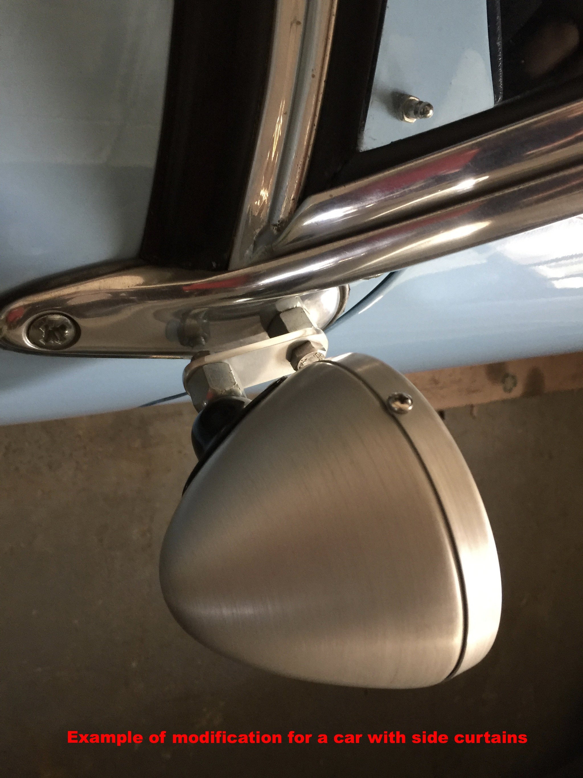 Windshield Post Raydot Racing Mirror - Bugeye thru 1962 – Bugeyeguys