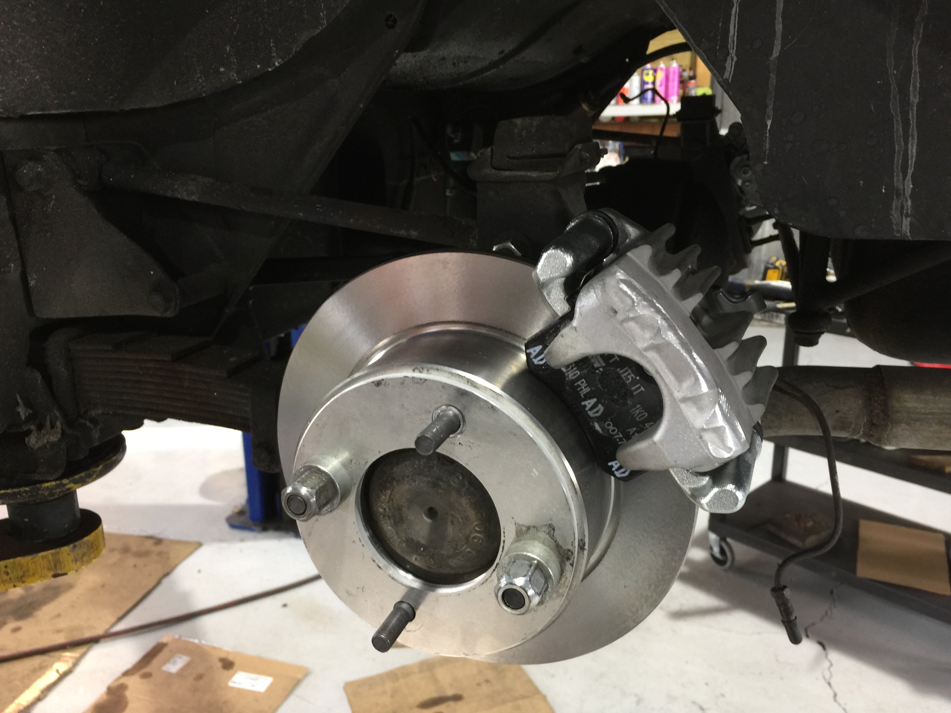 Rear Disc Brake Kit for Spridgets (with Quarter Elliptical Springs ...